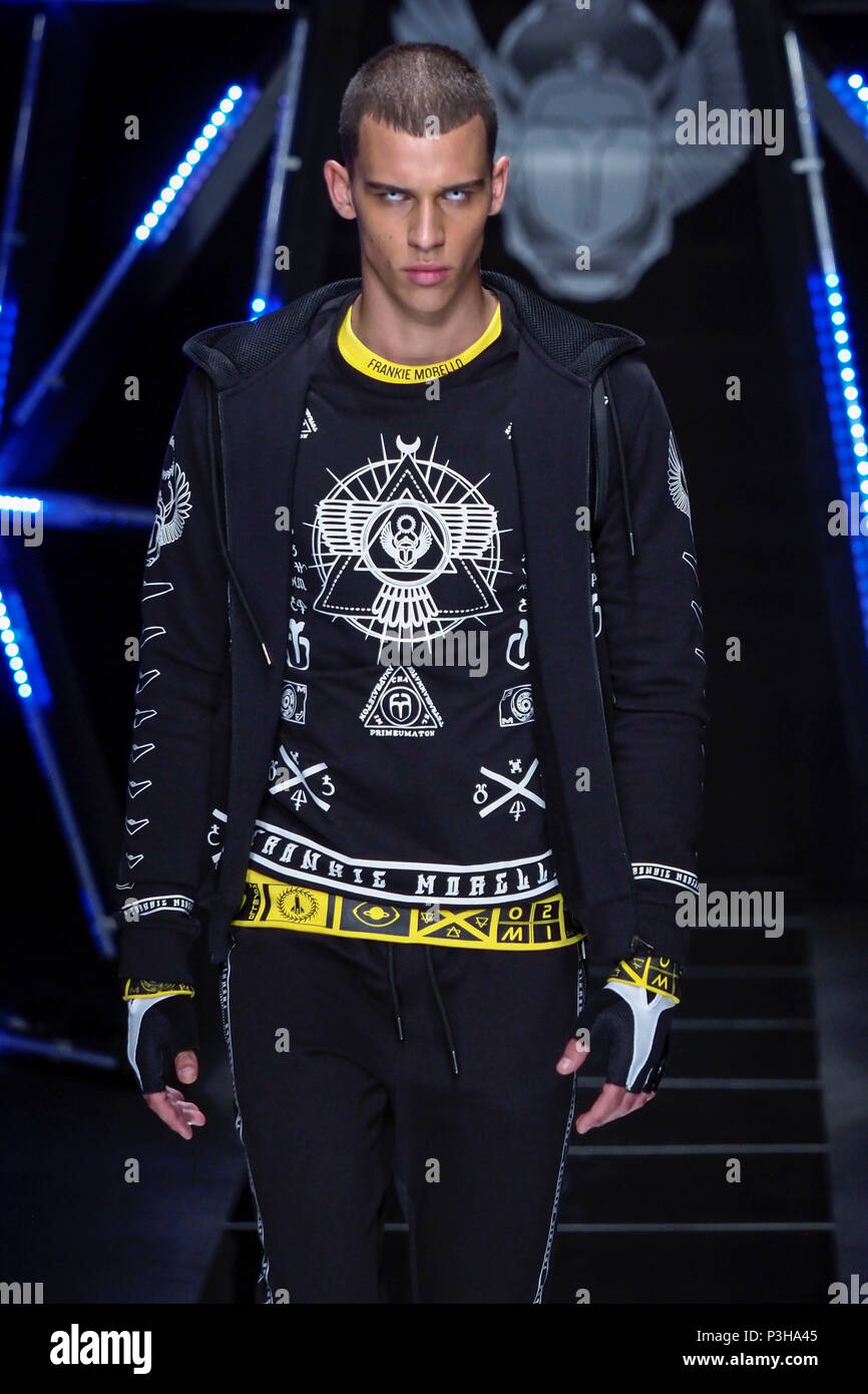 Milan, Italy. 18th June, 2018. Milan fashion man spring summer 2019 ...