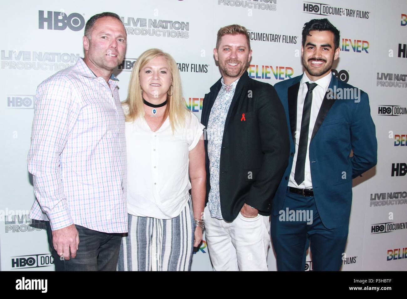 New York, NY, USA. 18th June, 2018. George Deussen, Alyson Duessen ...