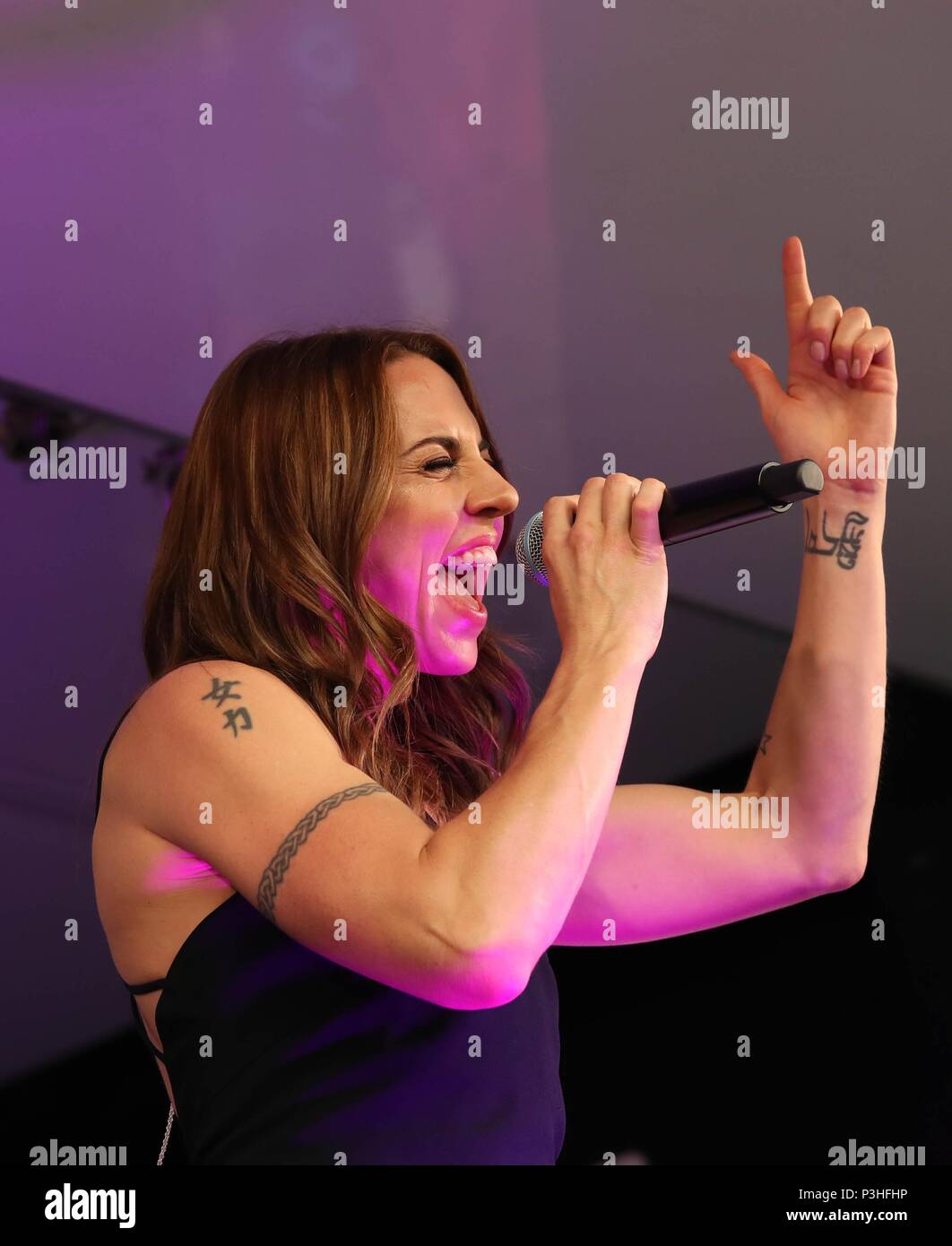 June 16, 2018 - Melanie Jayne Chisholm known as Melanie C at the ...