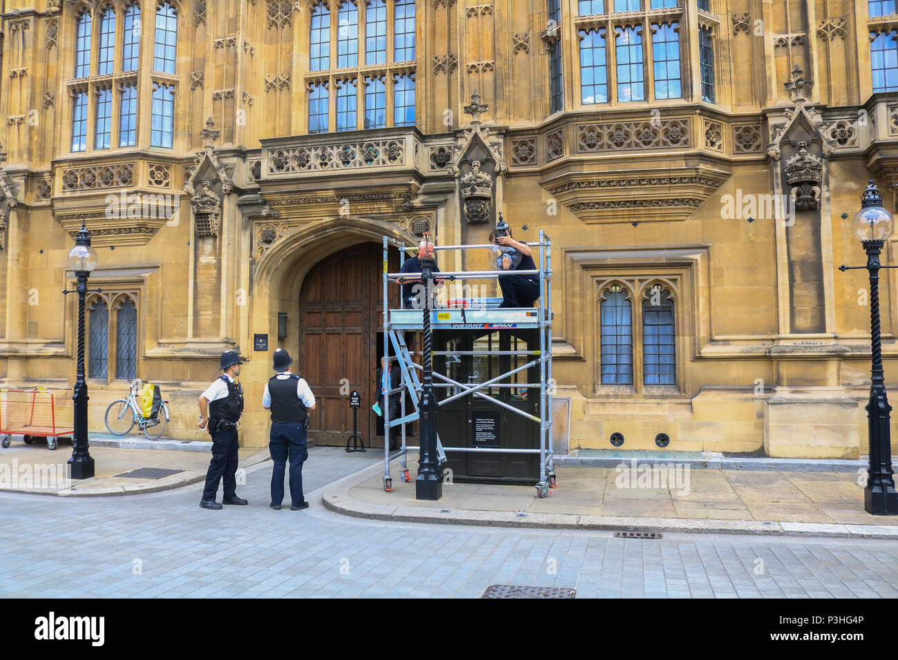 Westminster renovation process hi-res stock photography and images - Alamy