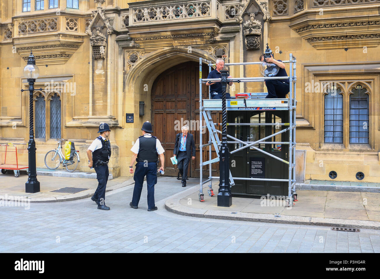 Westminster renovation process hi-res stock photography and images - Alamy