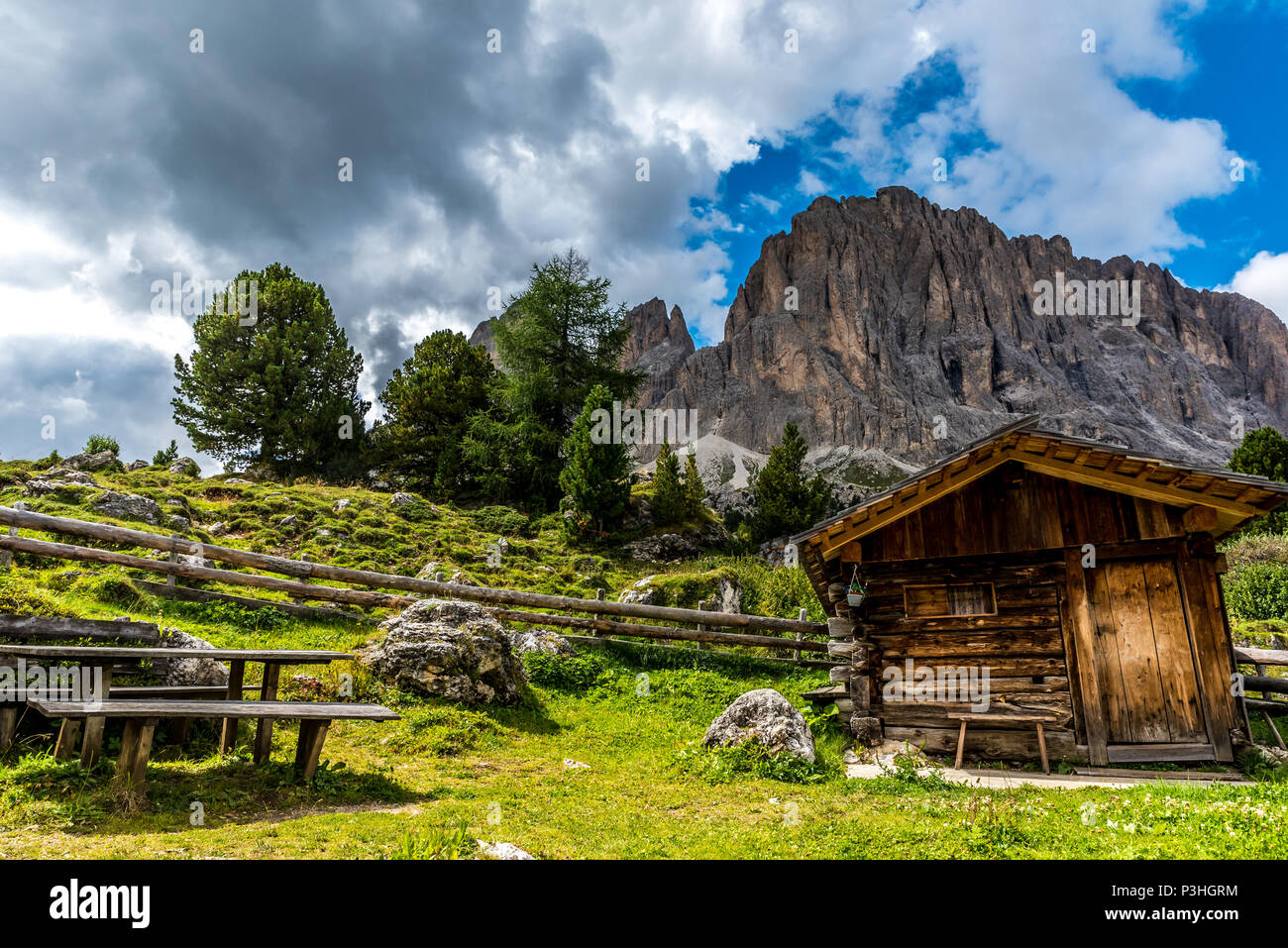 Wooden house selva hi-res stock photography and images - Alamy