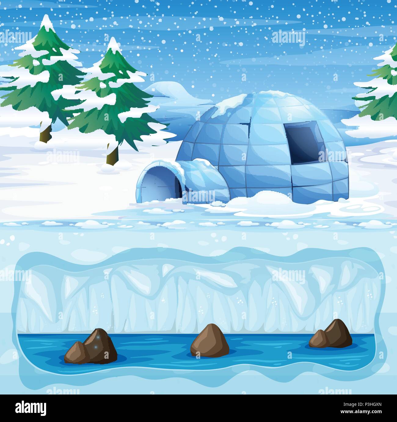 Eskimo alaska igloo hi-res stock photography and images - Alamy