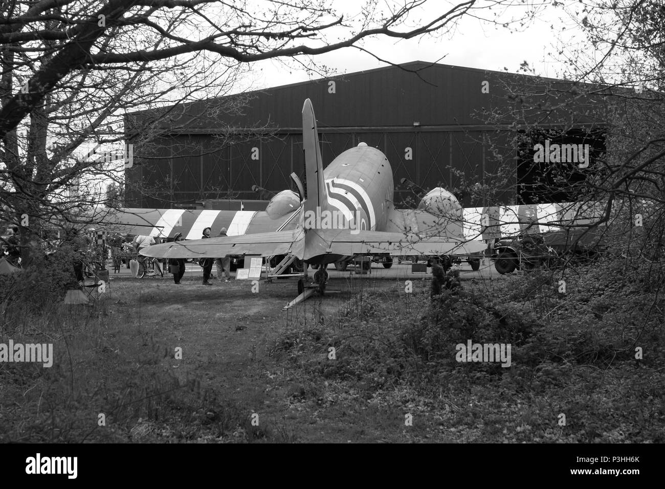 1940s airfield hangar High Resolution Stock Photography and Images - Alamy