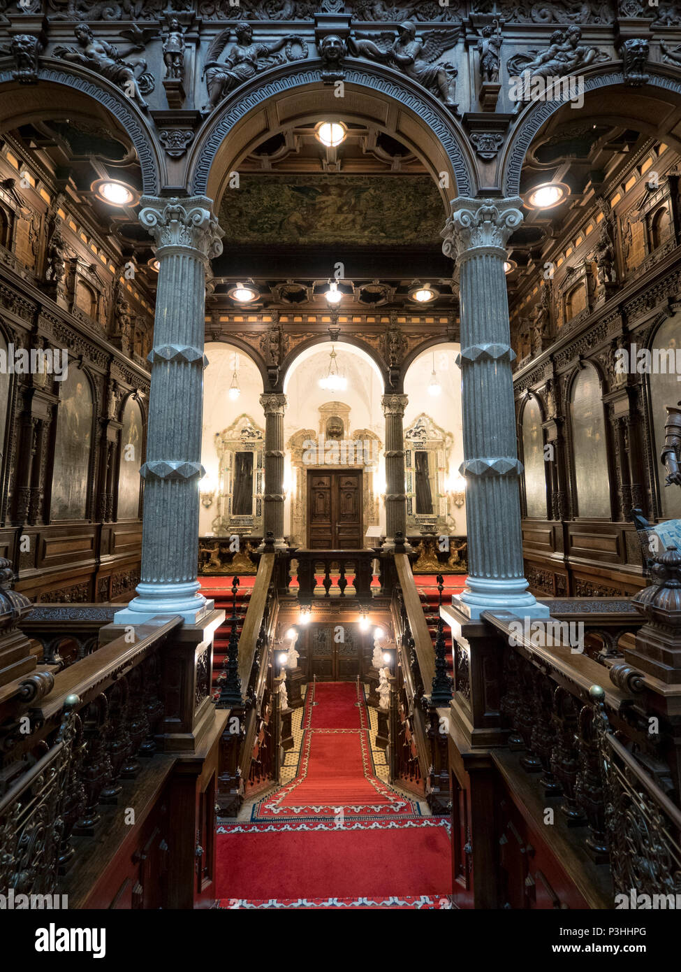 Peles castle interior hi-res stock photography and images - Alamy