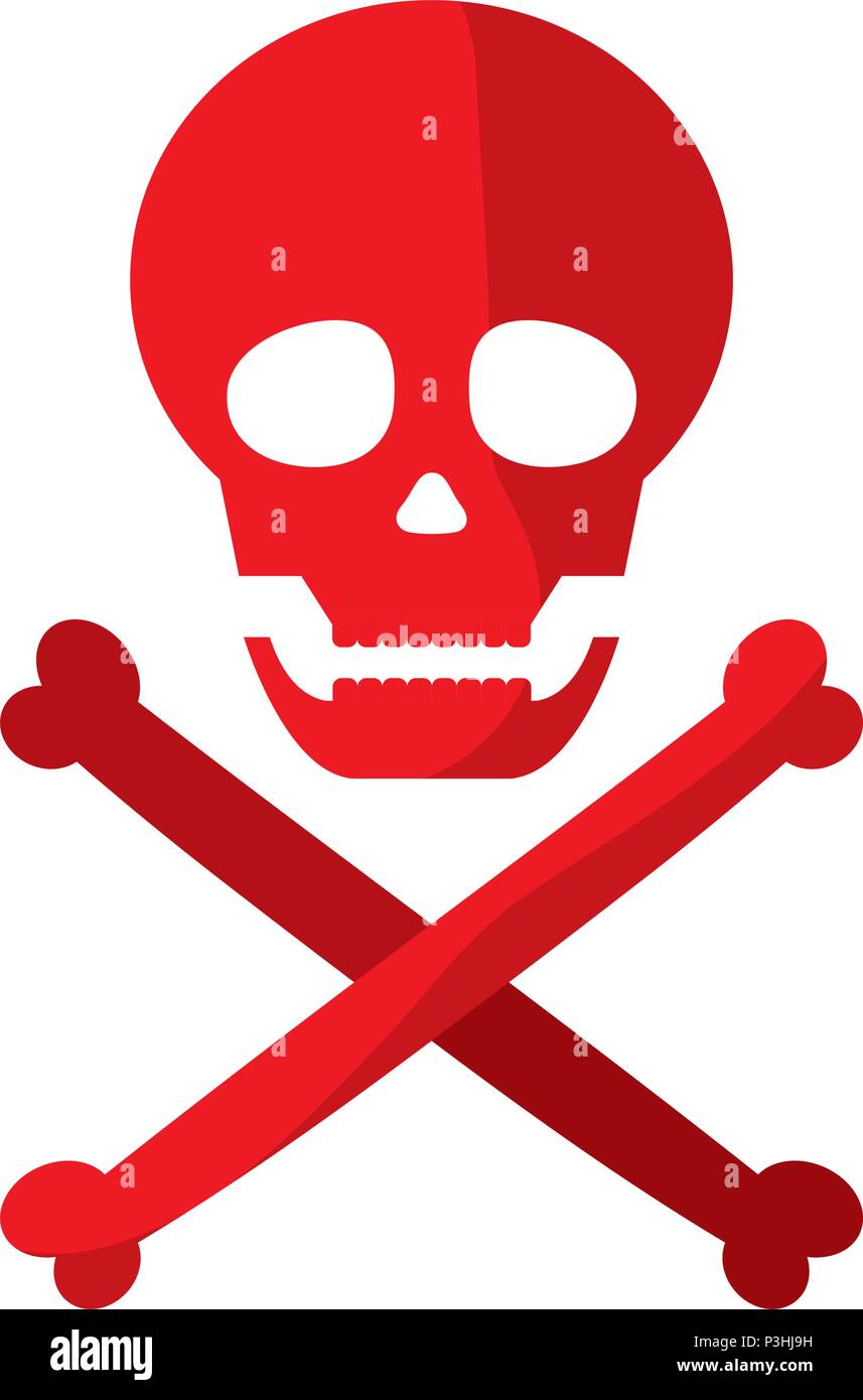 Danger skull Stock Vector Images - Alamy