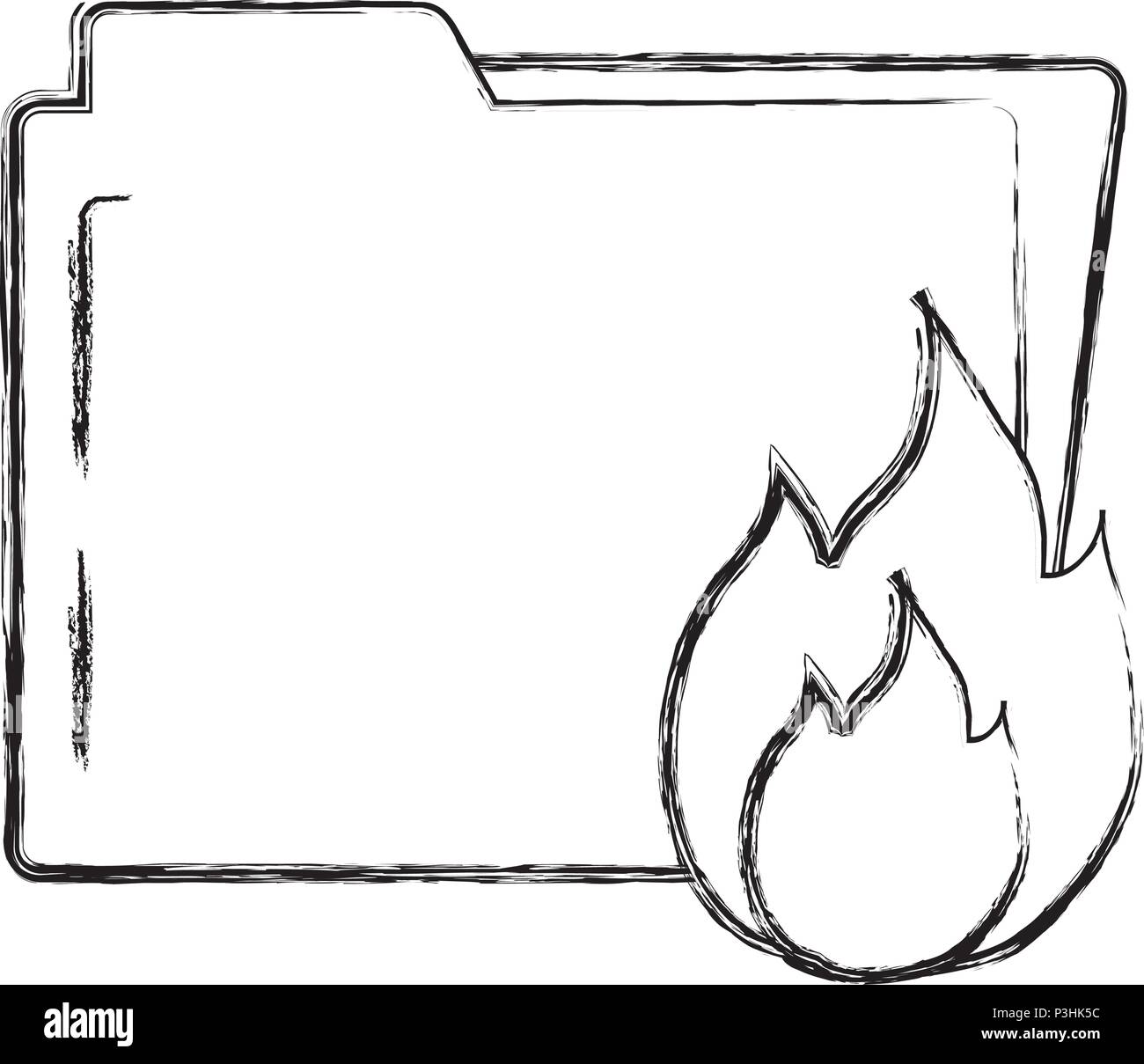 Fire files Stock Vector Images - Alamy