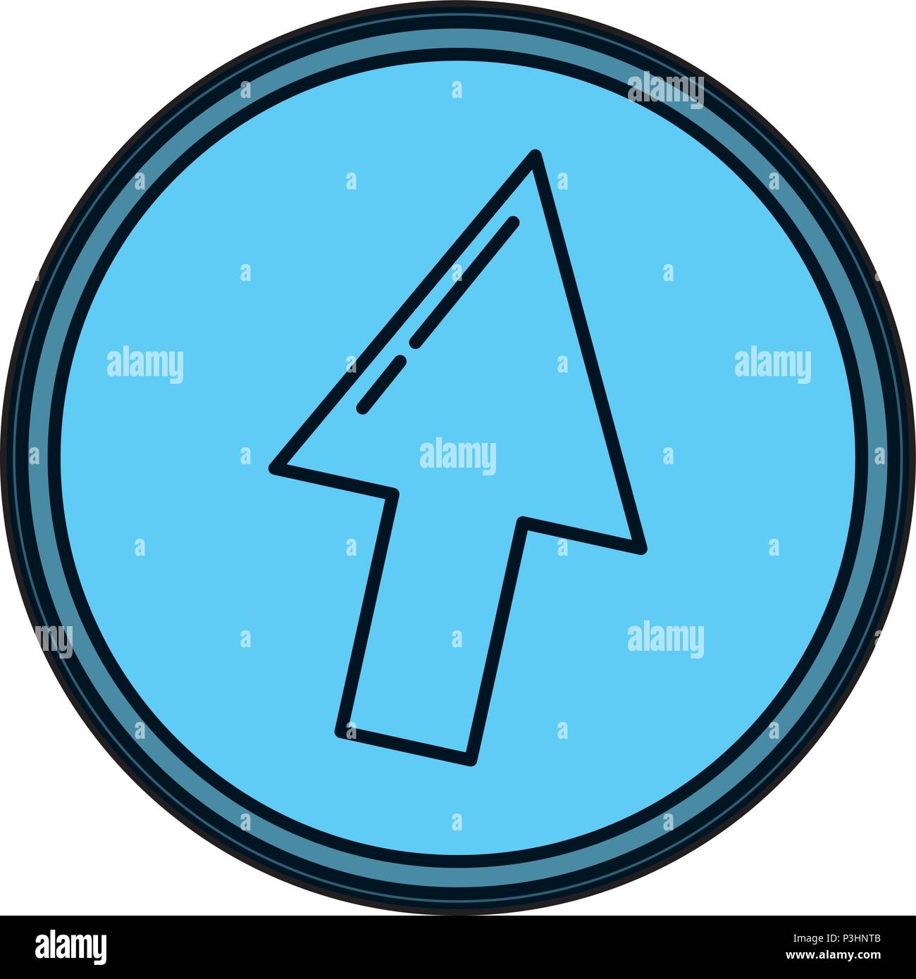 color mouse cursor interface icon emblem Stock Vector Image & Art - Alamy