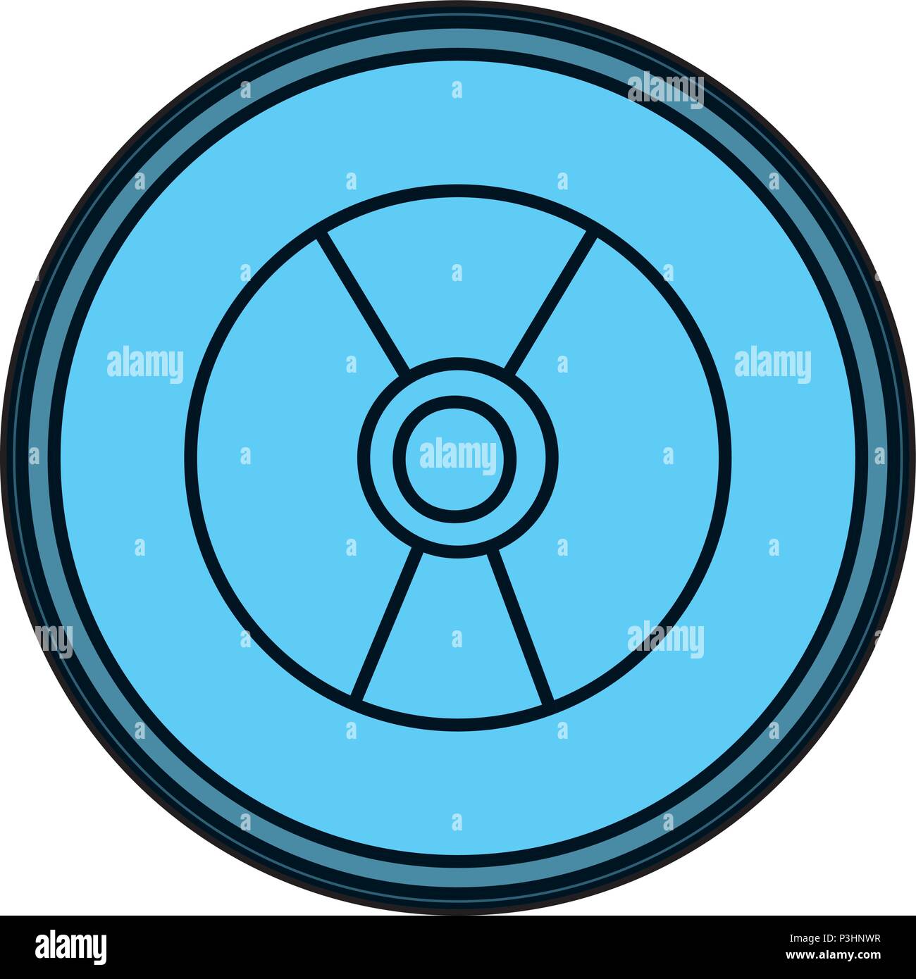 color danger hazard energy power emblem Stock Vector Image & Art - Alamy