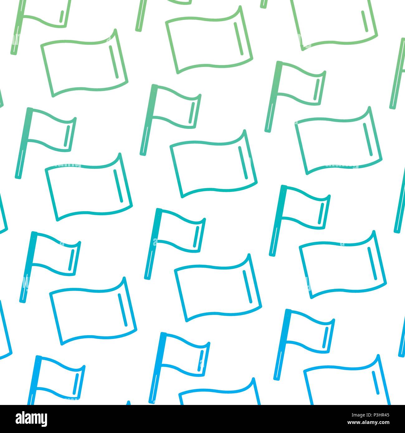 degraded line festival flag decoration celebration background Stock ...