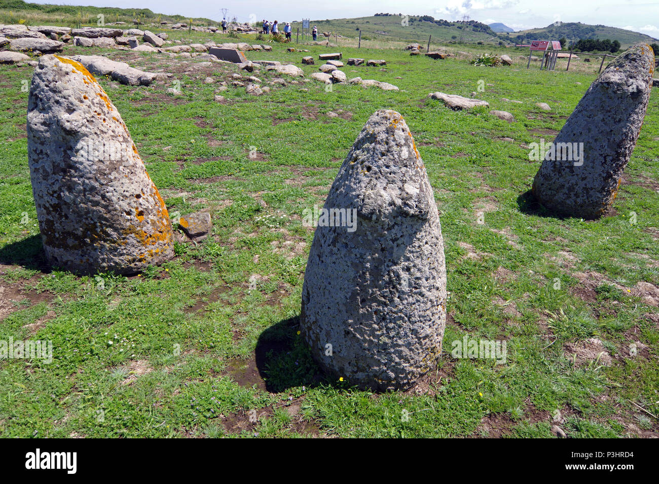 Macomer, Sardinia. Tamuli archeological area Stock Photo - Alamy