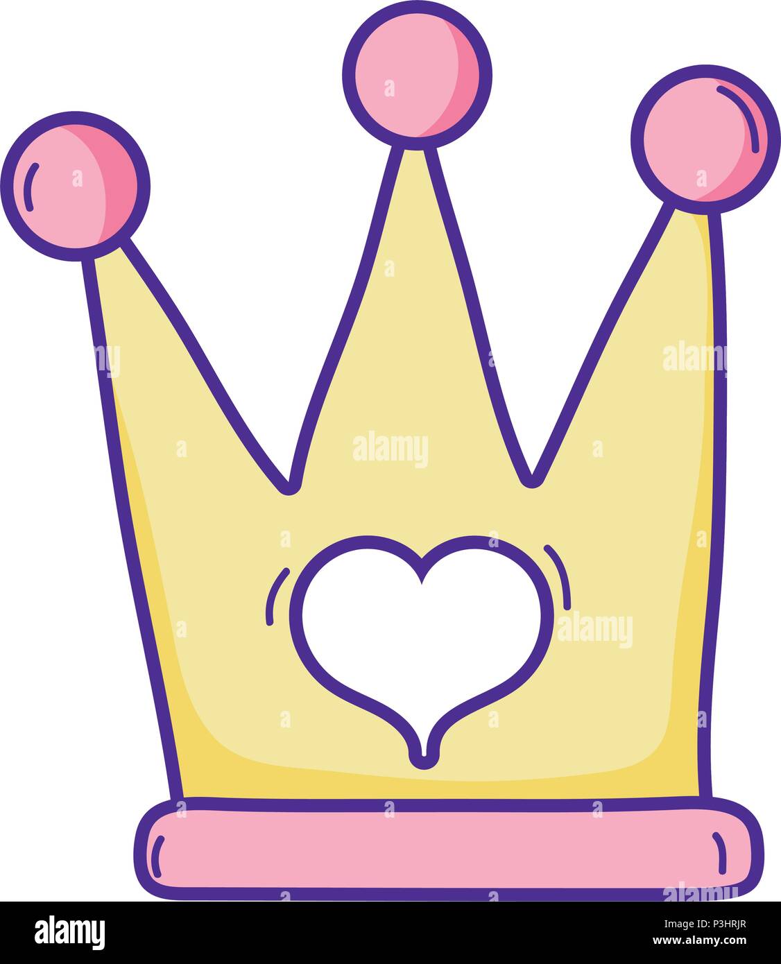 luxury crown object accessory design Stock Vector Image & Art - Alamy