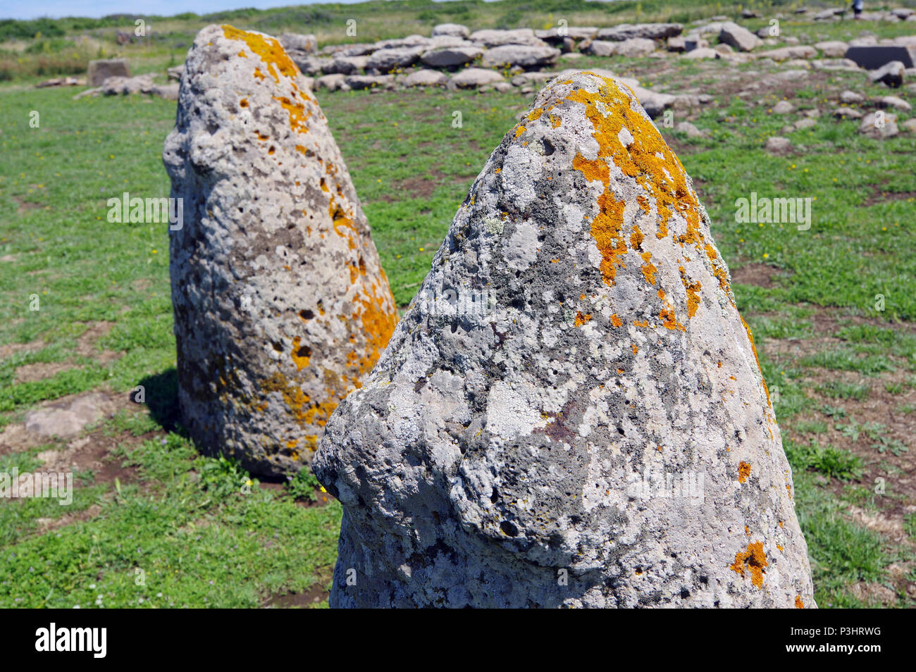 Macomer, Sardinia. Tamuli archeological area Stock Photo - Alamy