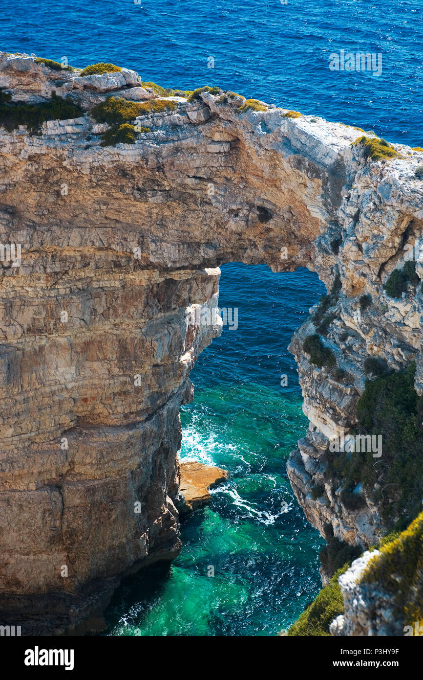 Paxos tripitos arch hi-res stock photography and images - Alamy