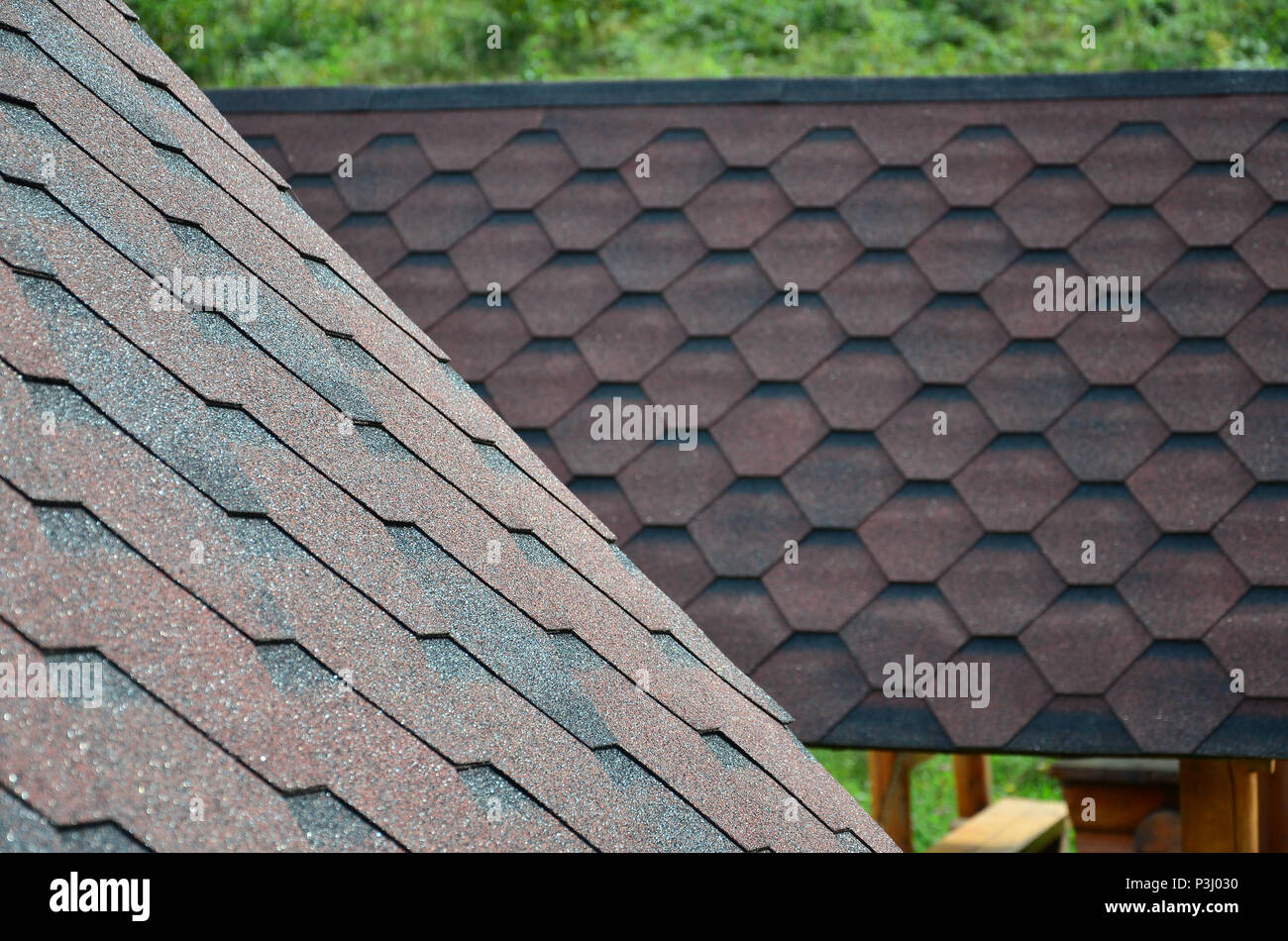 The texture of the roof with bituminous coating. Rough bituminous ...