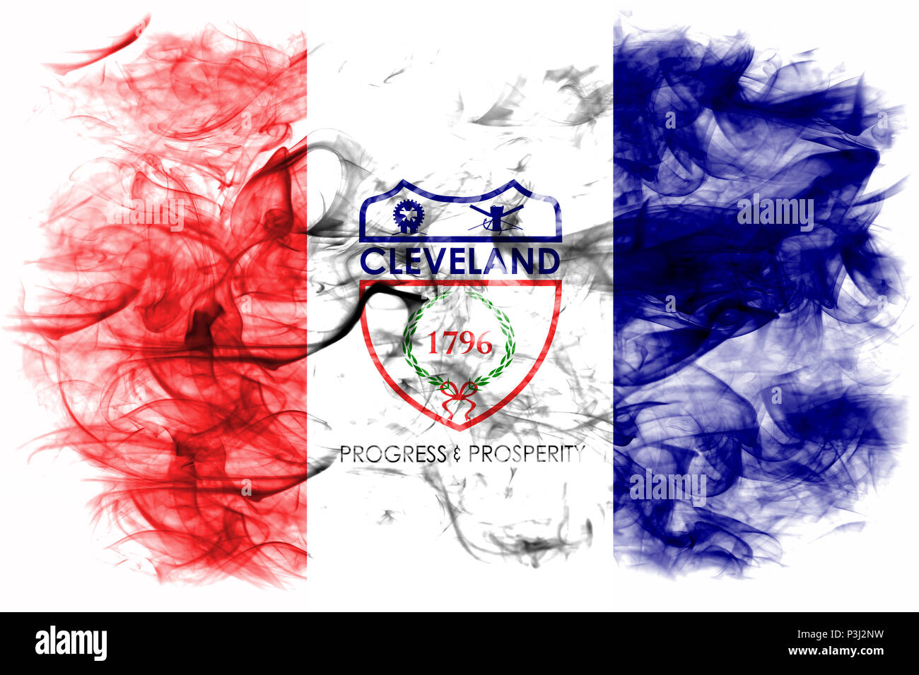 State of ohio flag cleveland hi-res stock photography and images - Alamy