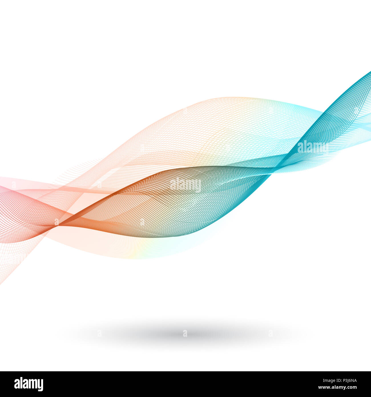 Abstract background with flowing waves design Stock Photo - Alamy