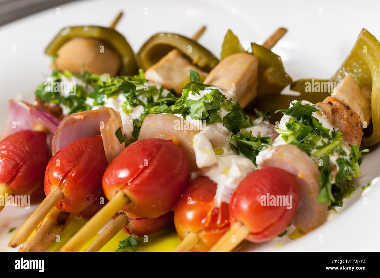 Rosemary Chicken strings Stock Photo - Alamy