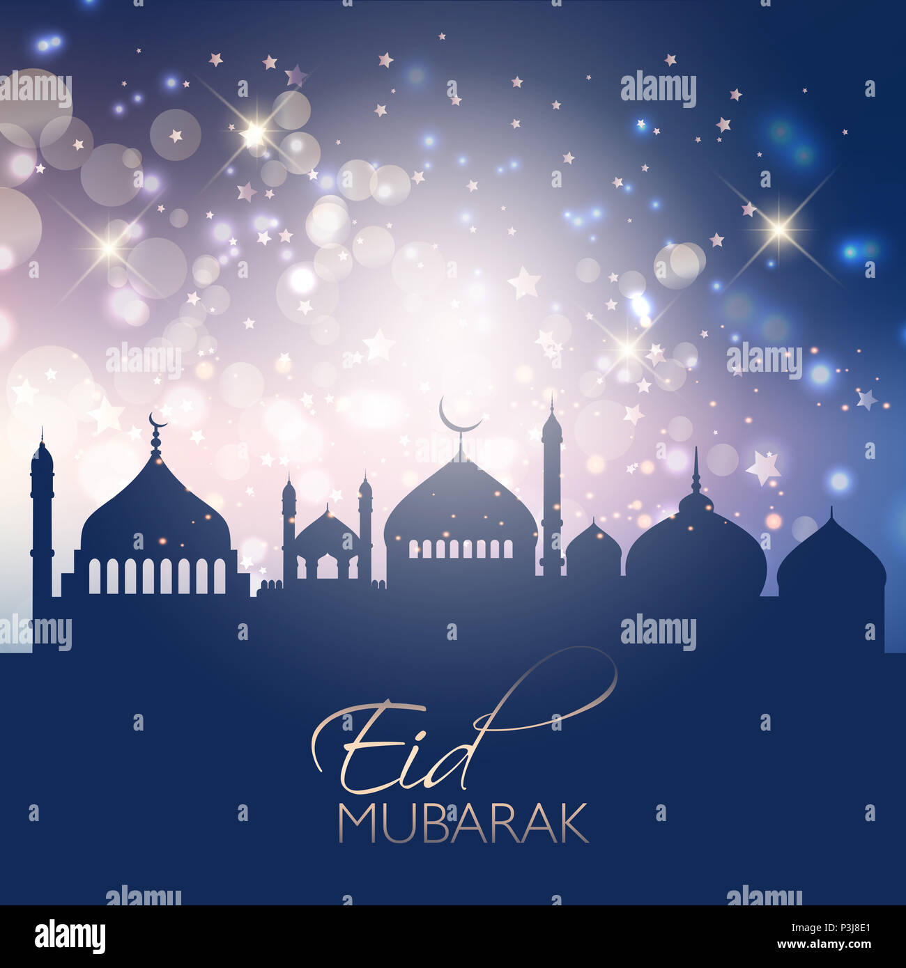 Decorative background for Eid Stock Photo - Alamy