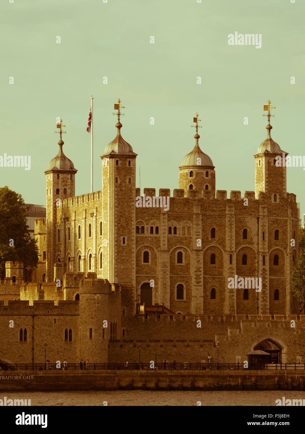 Tower of London, Historic Castle, London, England, UK, GB Stock Photo ...