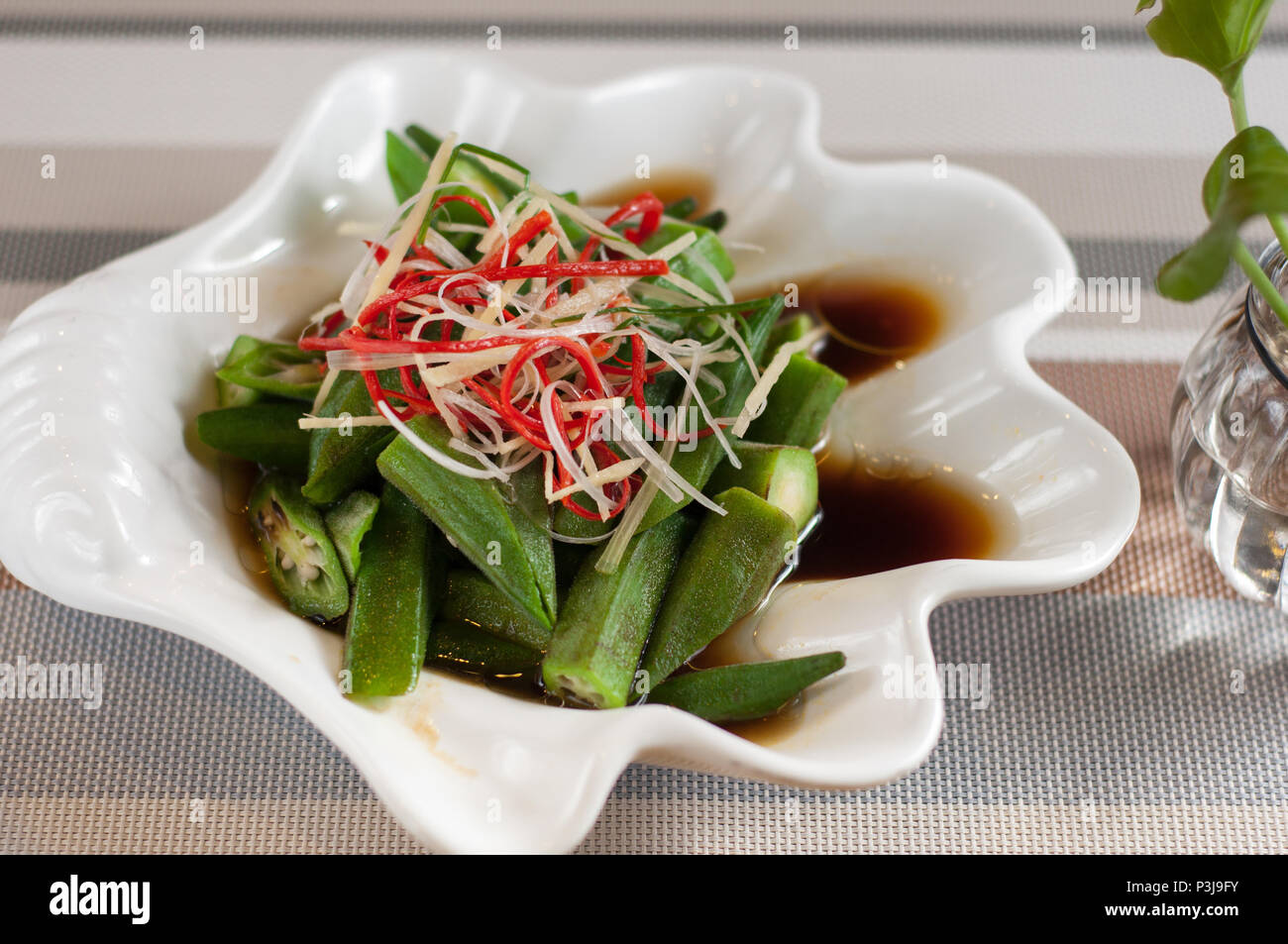 Chinese okra hi-res stock photography and images - Alamy