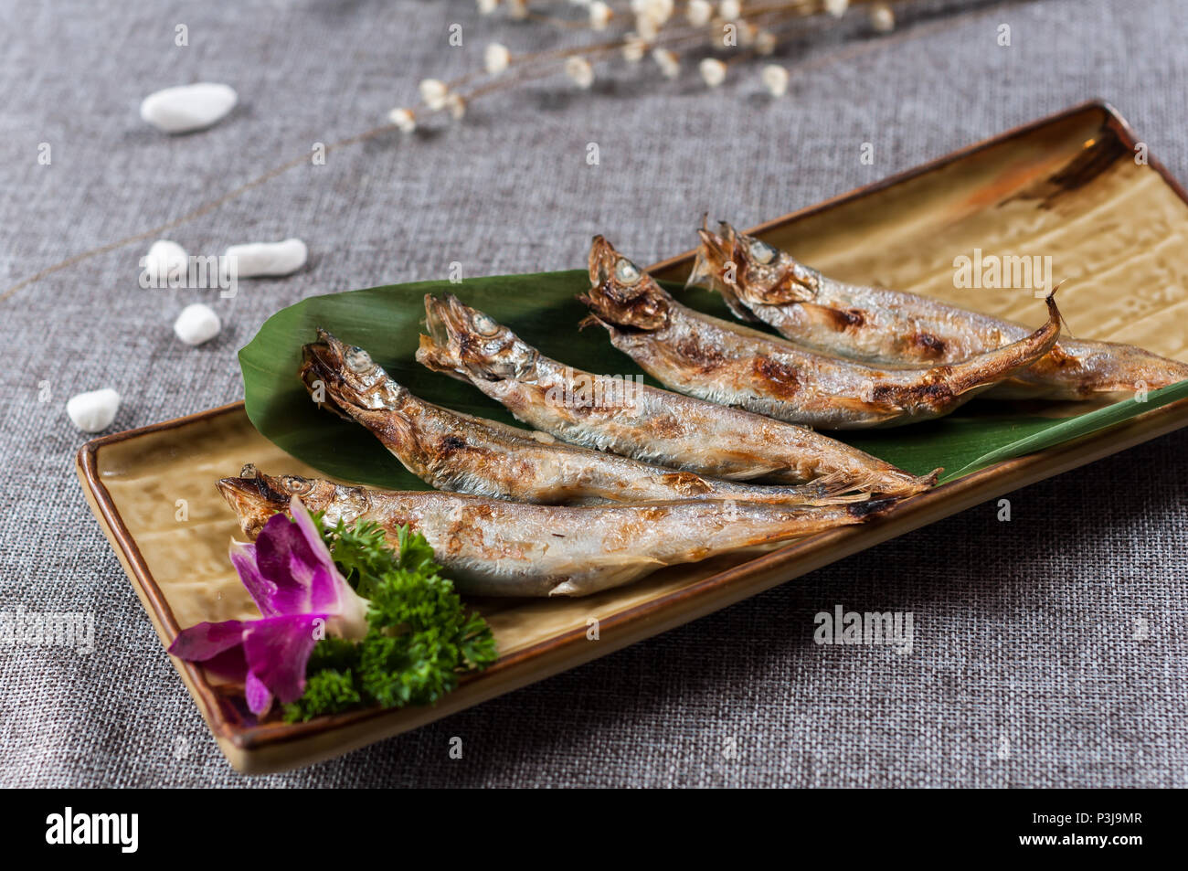 Fried capelin food hi-res stock photography and images - Alamy