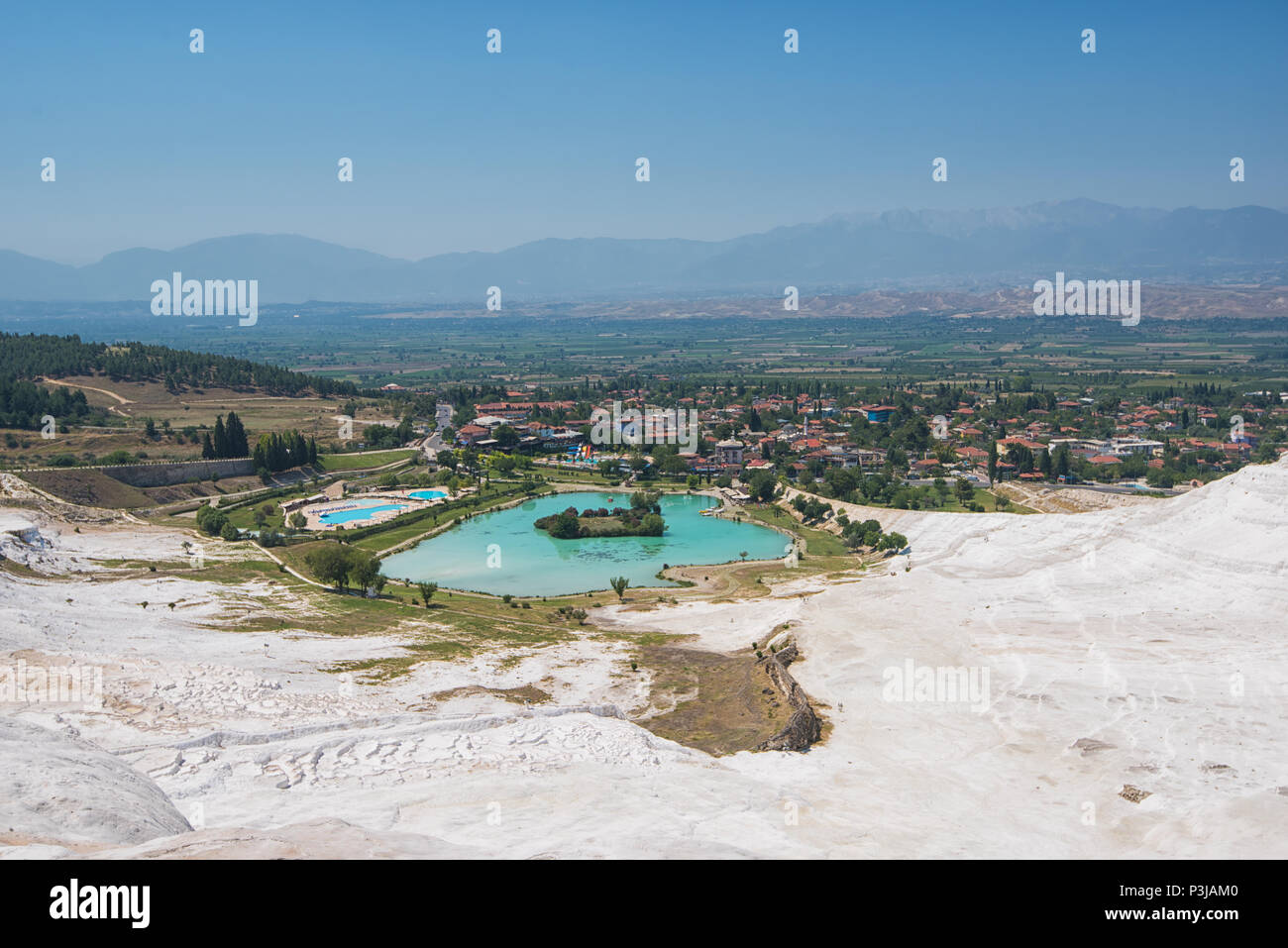 Famous Turkish Pammukale Stock Photo - Alamy