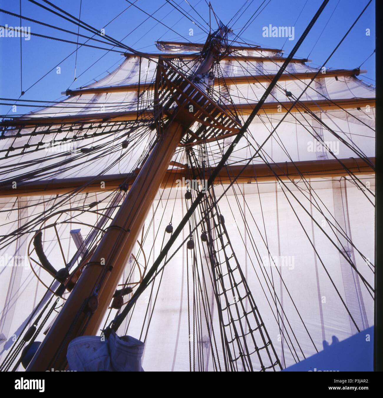 Summer at ship Stock Photo - Alamy