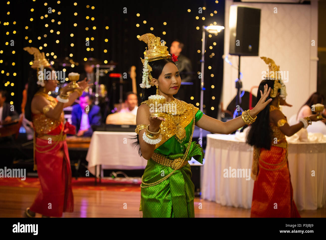 Wedding Dance, Sydney, Australia 20th April 2014 : Woman dancing a ...