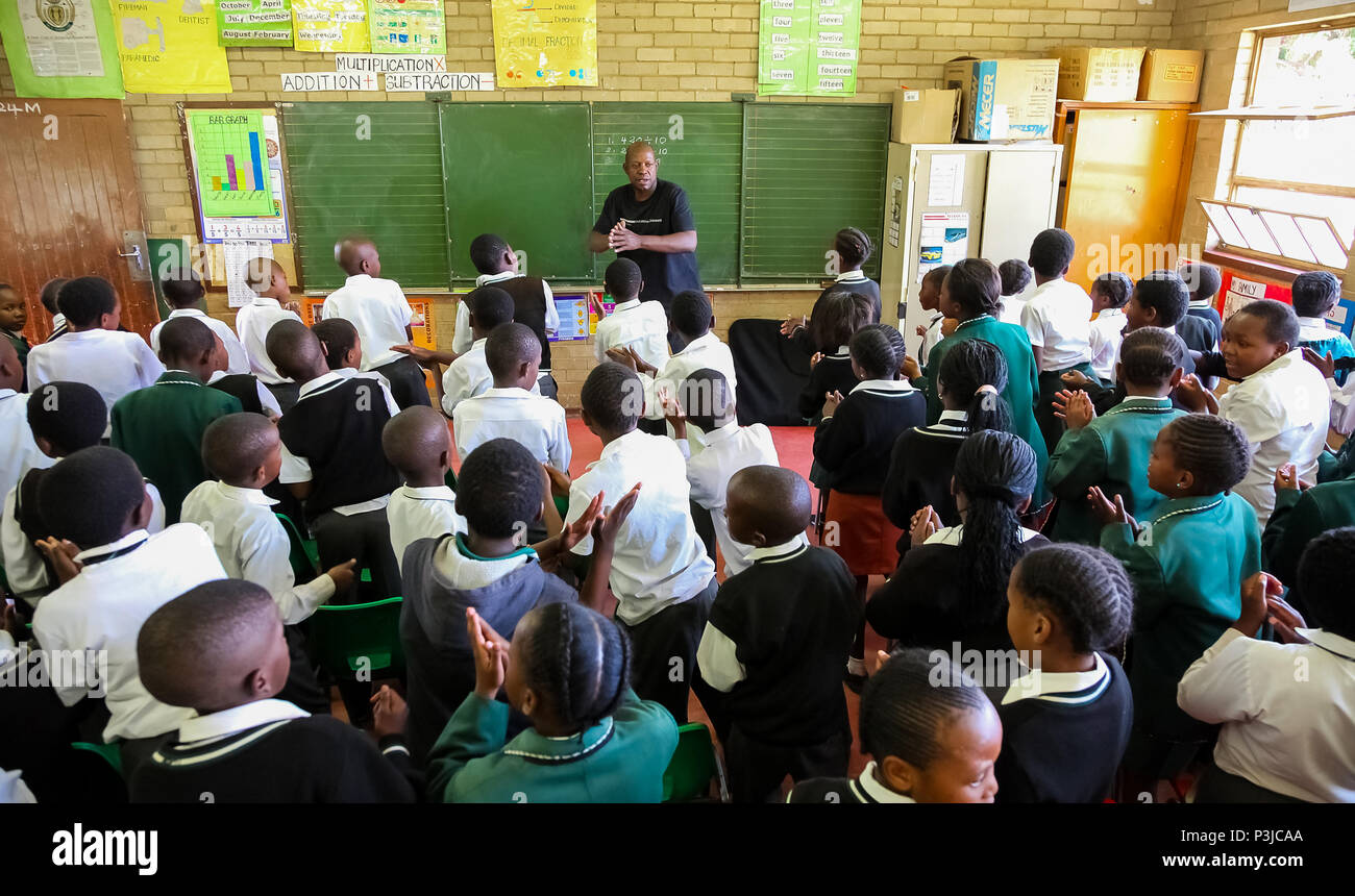 Johannesburg, South Africa, October 26, 2011, African Children in ...