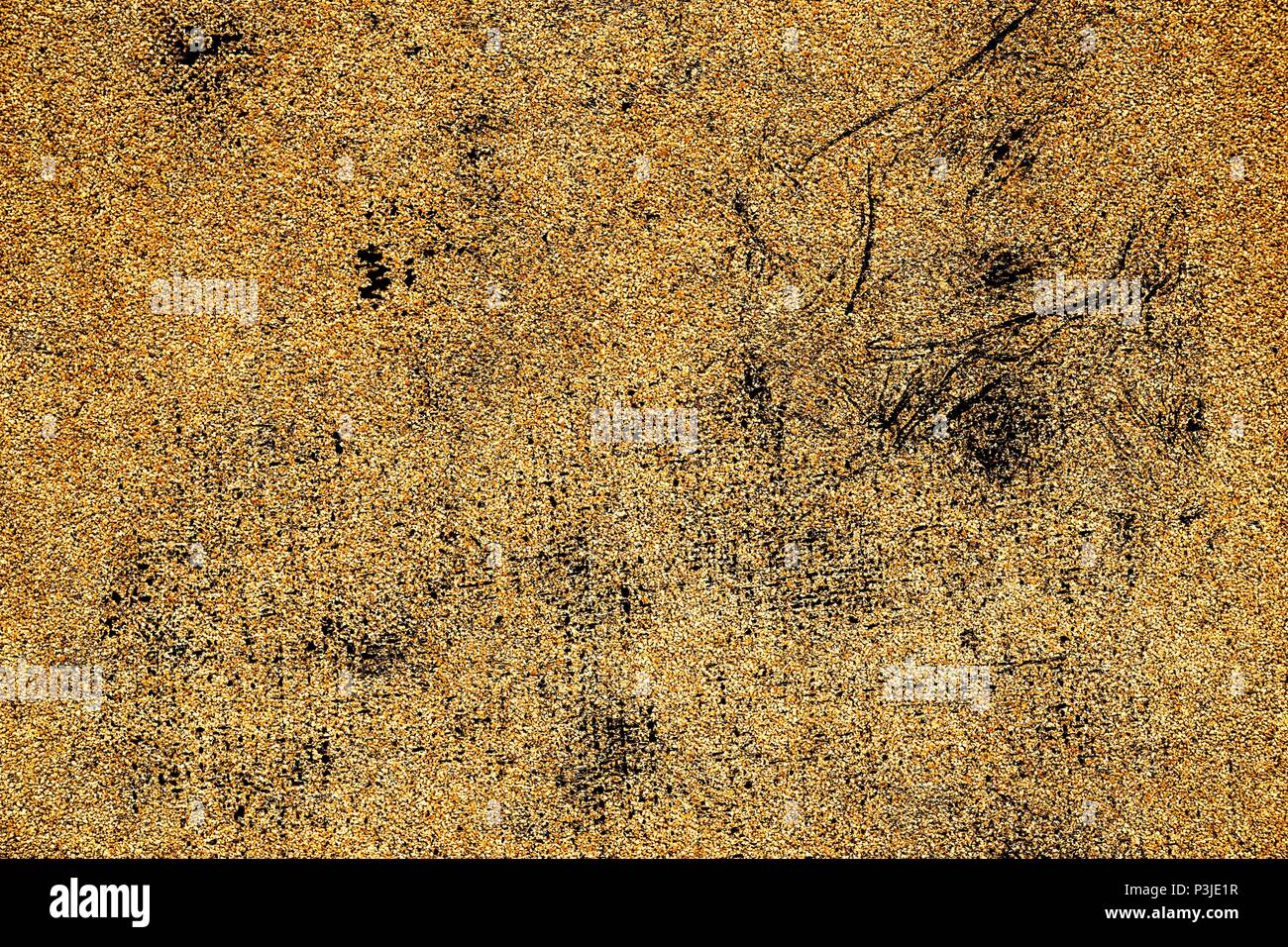 Grunge Rough concrete neutral ultra yellow texture, stone surface ...