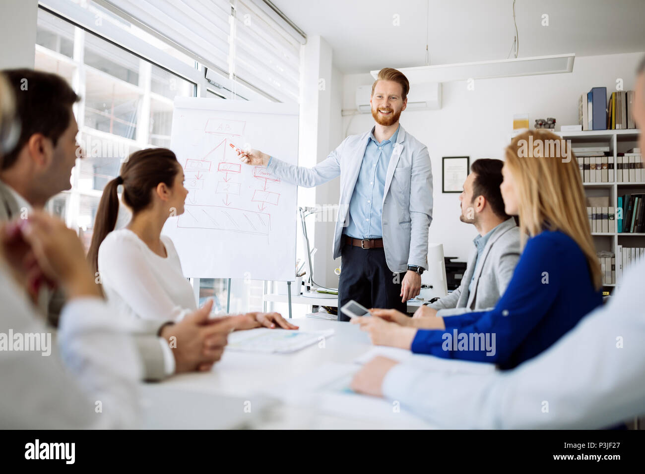 Presentation training hi-res stock photography and images - Alamy