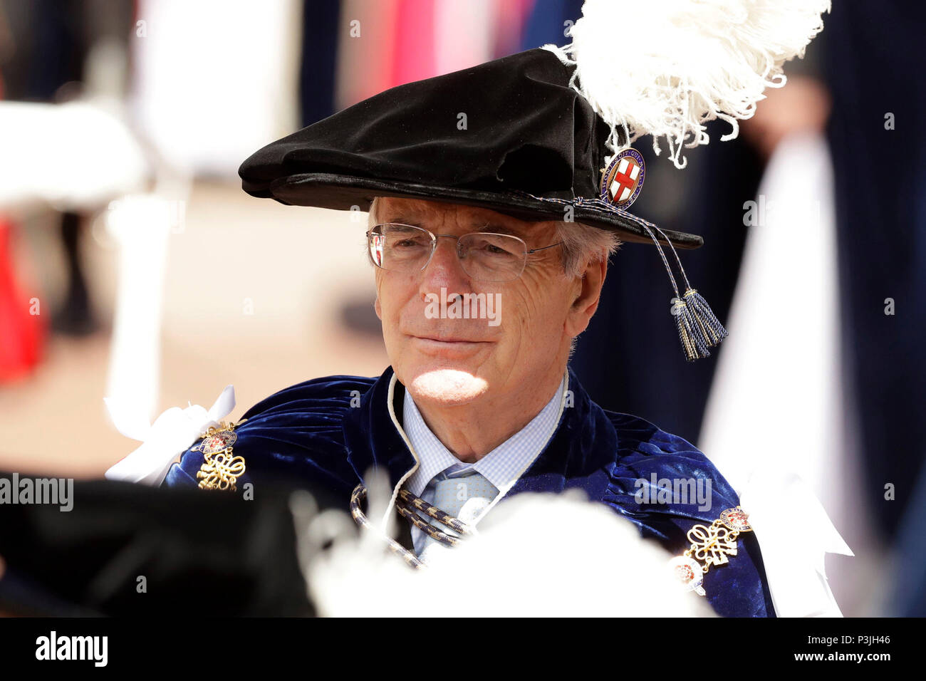 Former Prime Minister Sir John Major during the annual Order of the ...