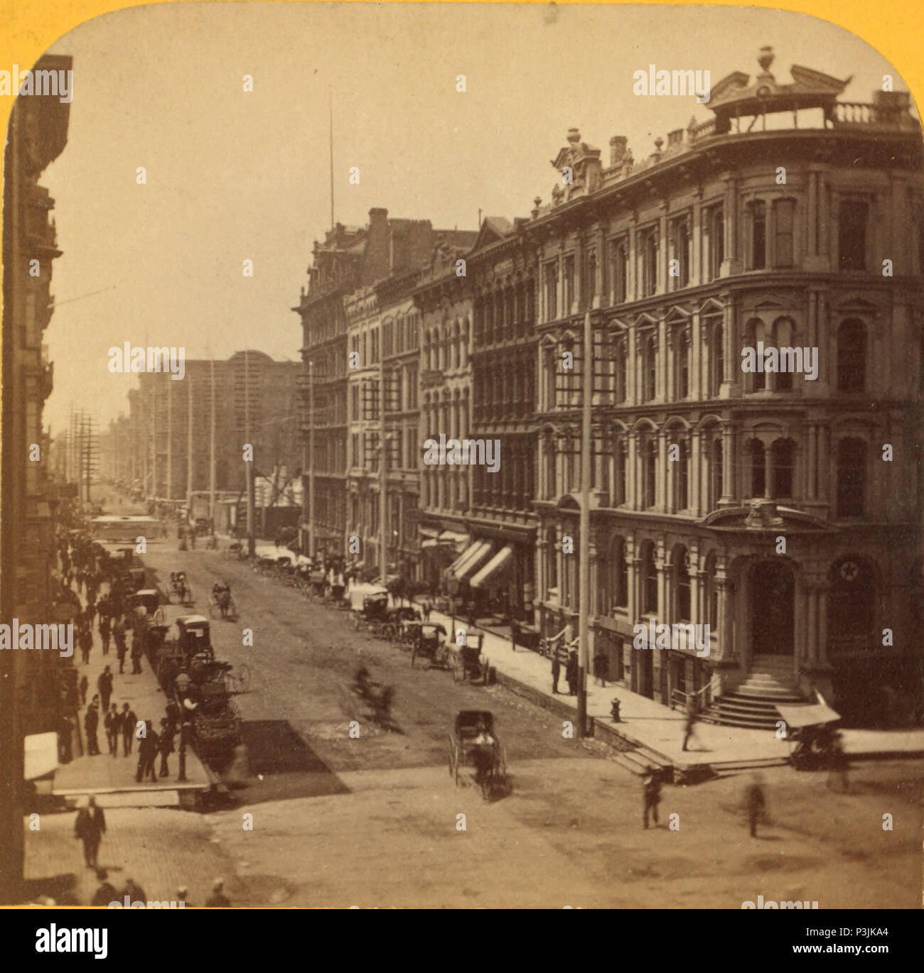 Chicago dearborn street washington street hi-res stock photography and ...