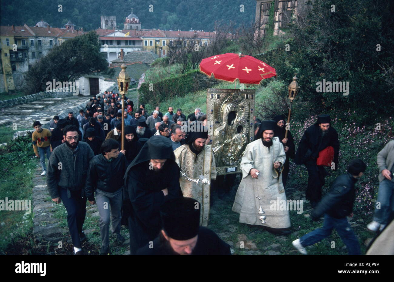 Greek orthodox moench hi-res stock photography and images - Alamy