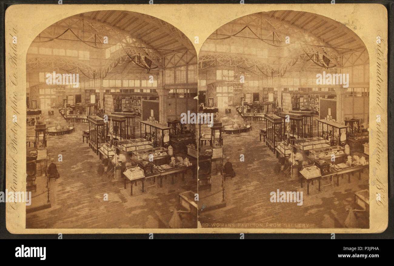1876 philadelphia exhibition women hi-res stock photography and images ...