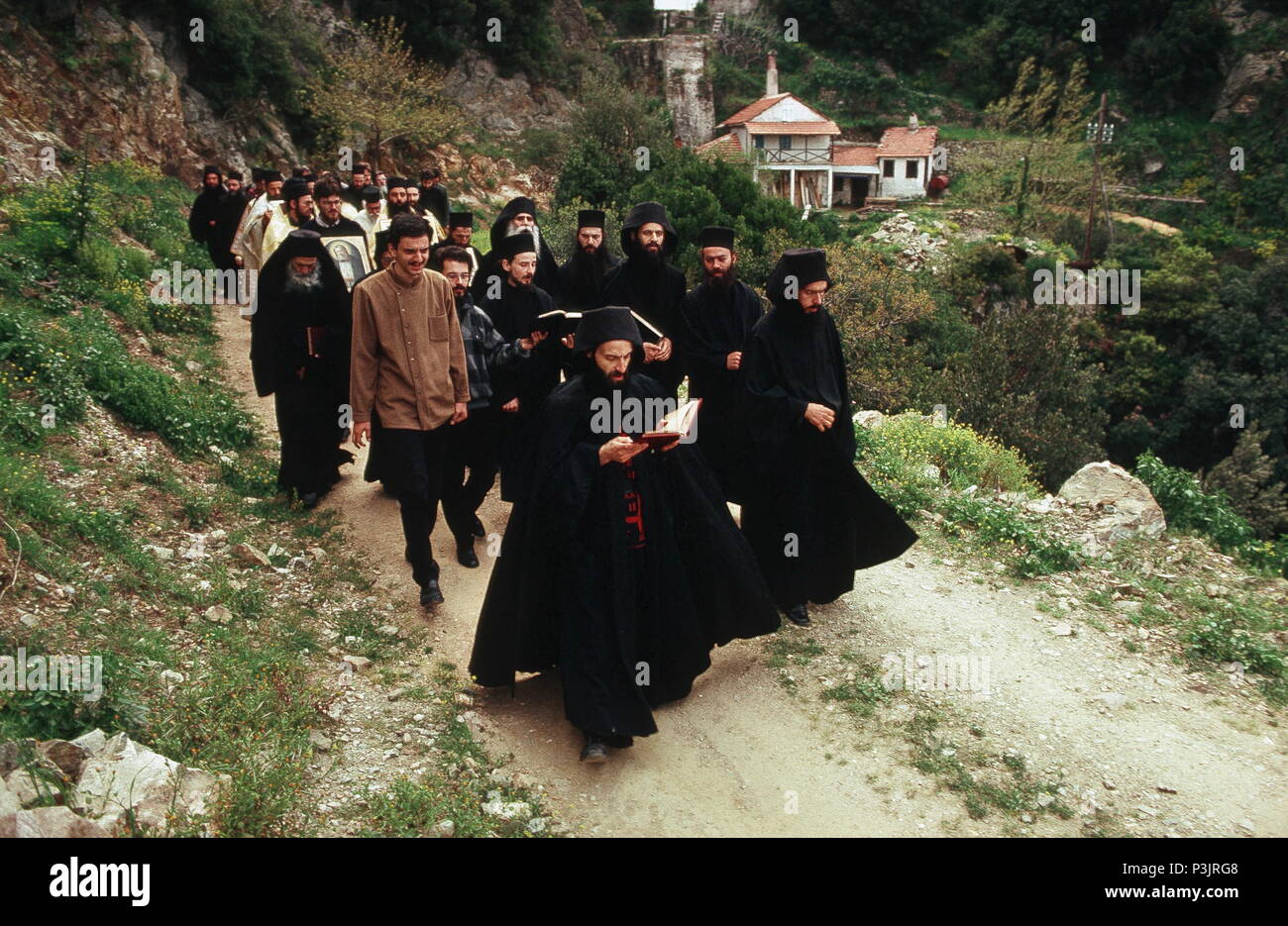 Greek orthodox monks hi-res stock photography and images - Alamy