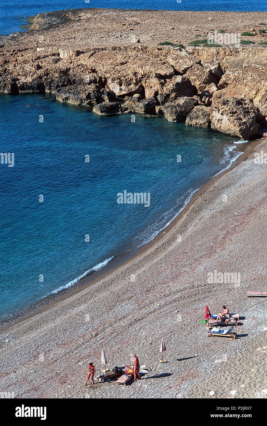Republic of Cyprus - Beach at Cape Drepano Stock Photo - Alamy