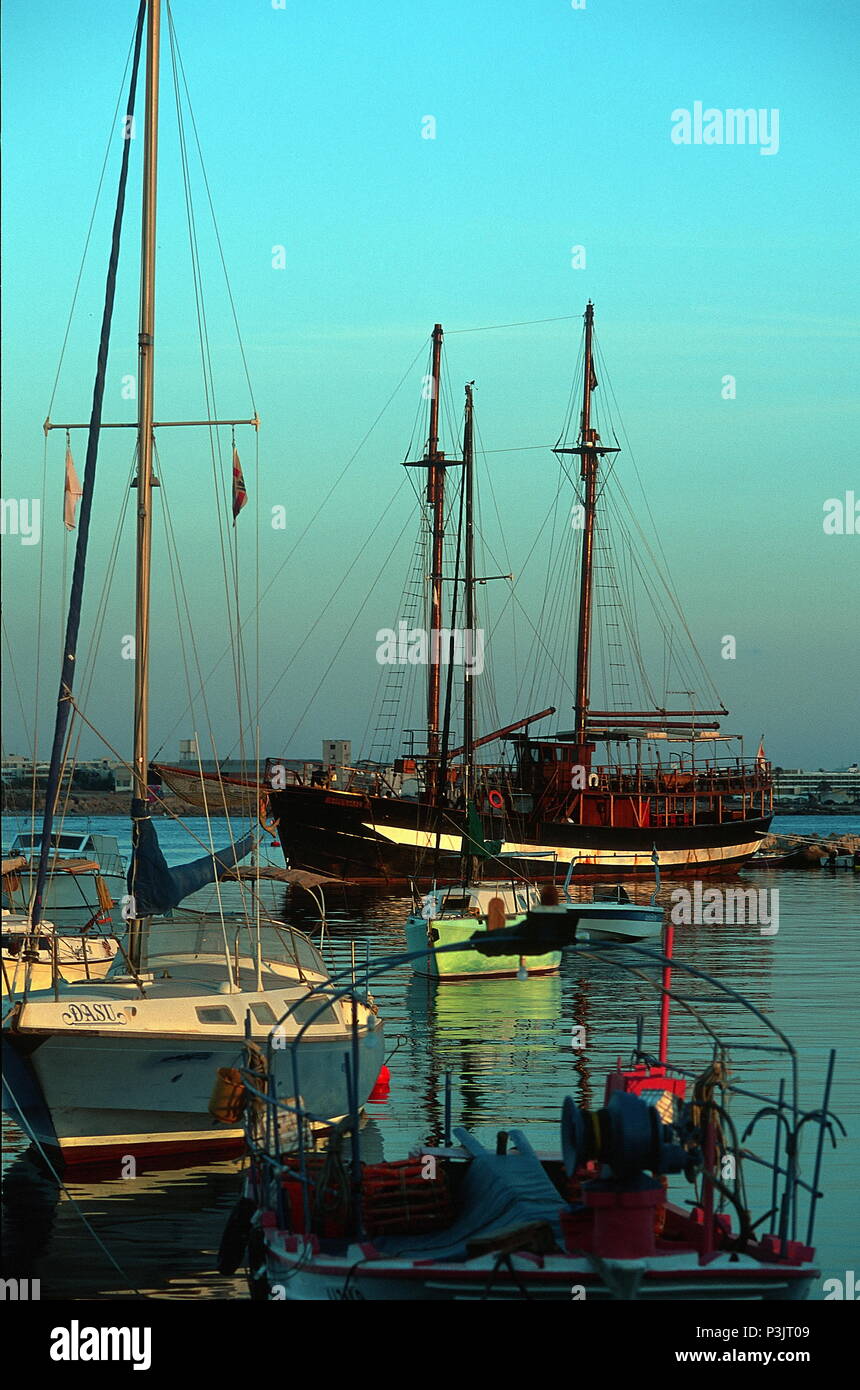 Republic of Cyprus - Port of Paphos Stock Photo - Alamy
