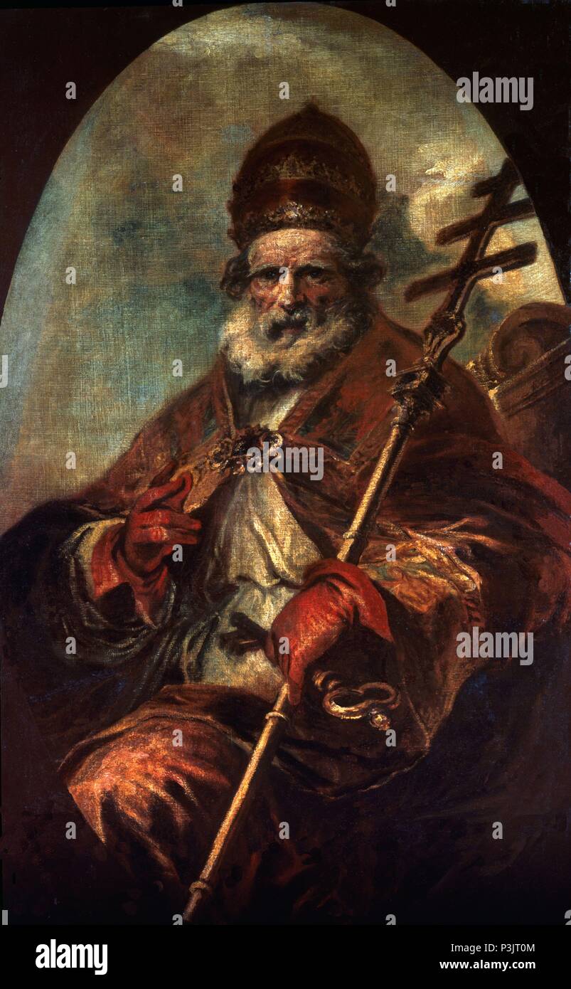 St. Leo I the Great (San Leone, detto Magno), pope from 440 to 461 ...