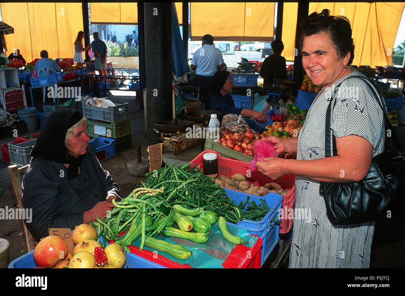 Republic of Cyprus - Market Hall in Paphos Stock Photo - Alamy