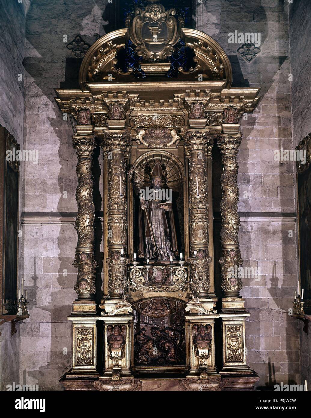 Retablo barroco hi-res stock photography and images - Alamy