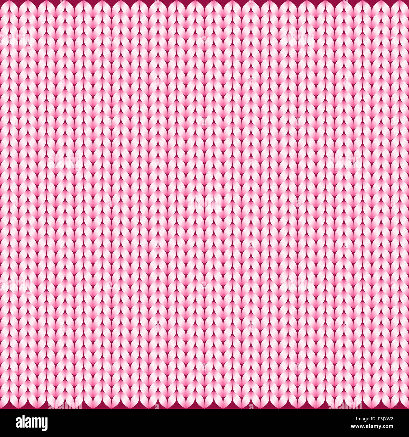 Abstract pattern of knitted texture background in pink color Stock ...