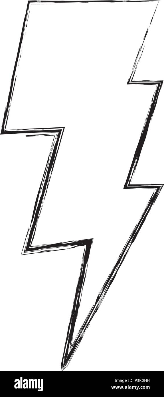 grunge electric thunder ray weather style Stock Vector Image & Art - Alamy