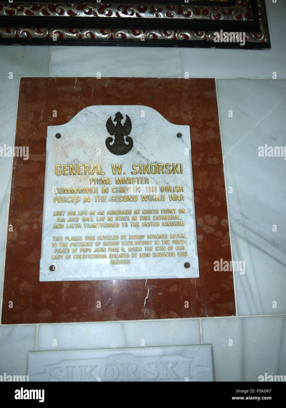 General Sikorski was the leader of the Polish forces in exile fighting ...