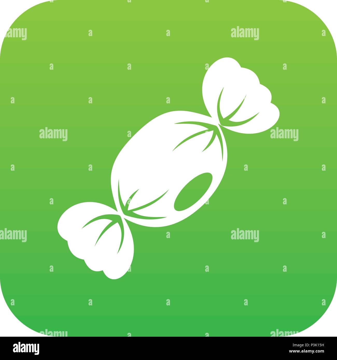 Small candy icon digital green Stock Vector Image & Art - Alamy