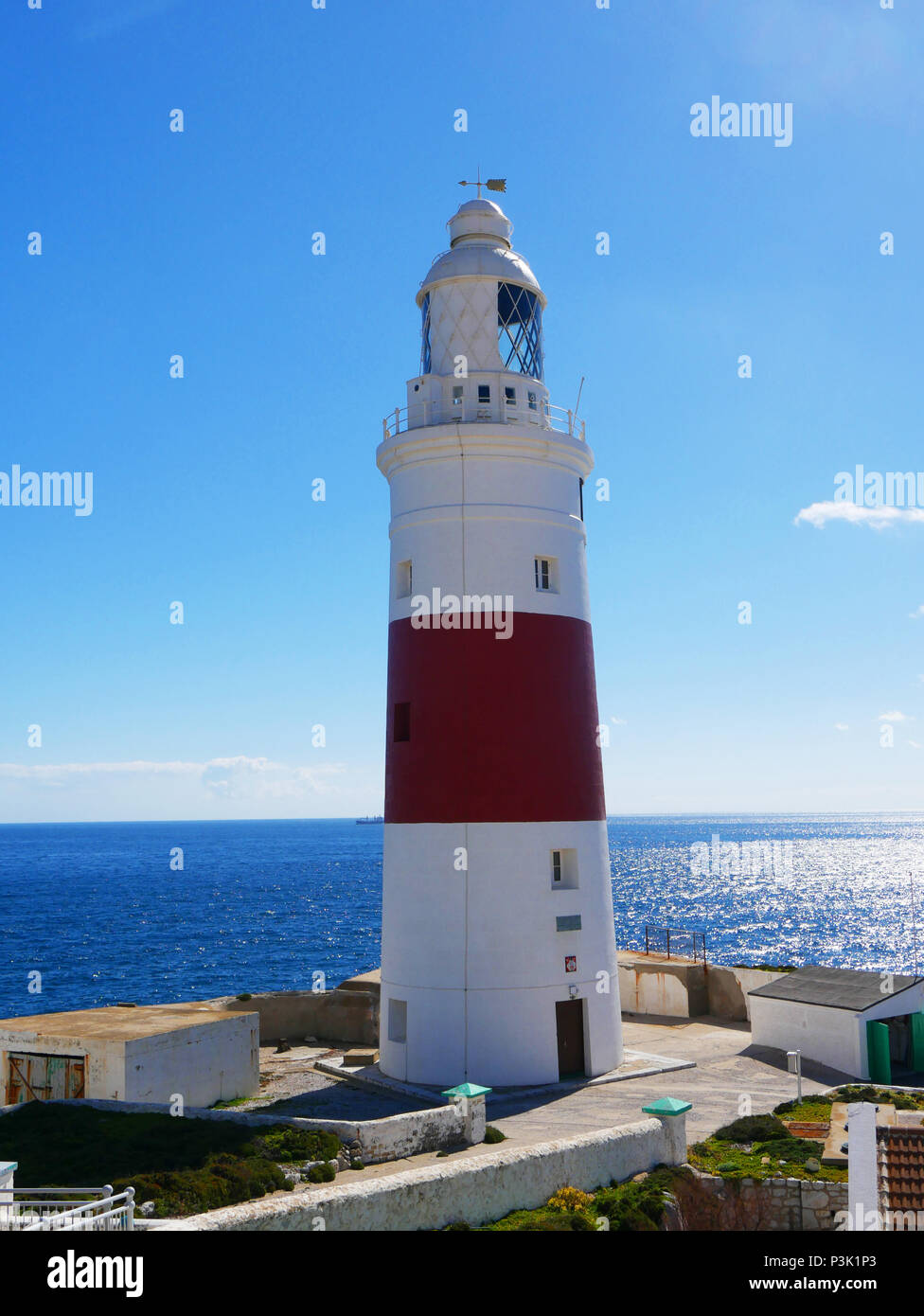 The lighthouse at Europa Point is the first or the last Lighthouse in ...