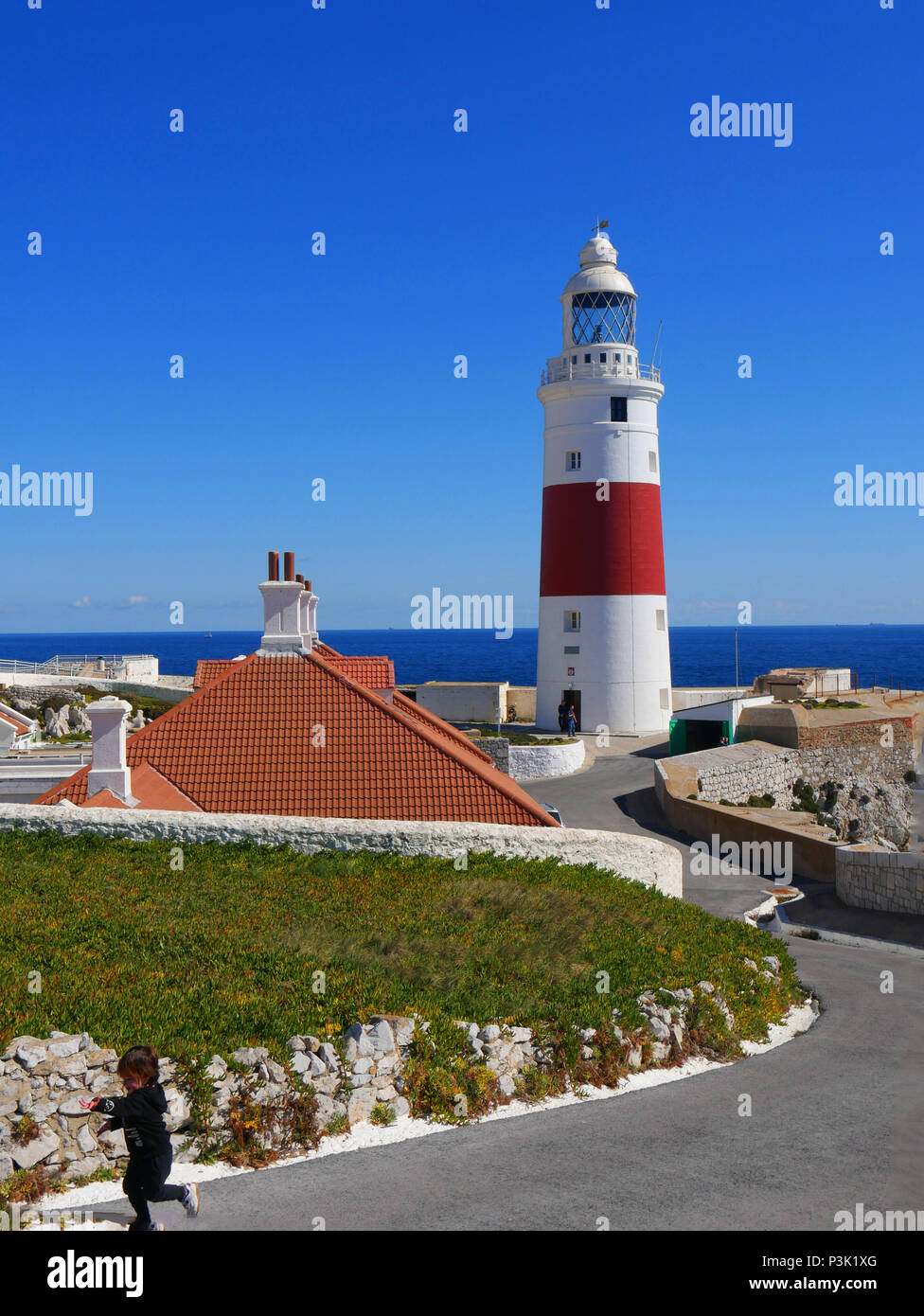 The lighthouse at Europa Point is the first or the last Lighthouse in ...