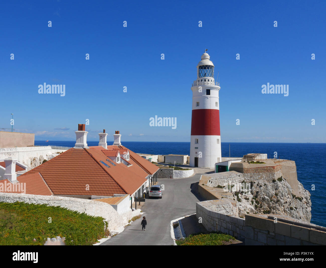 The lighthouse at Europa Point is the first or the last Lighthouse in ...