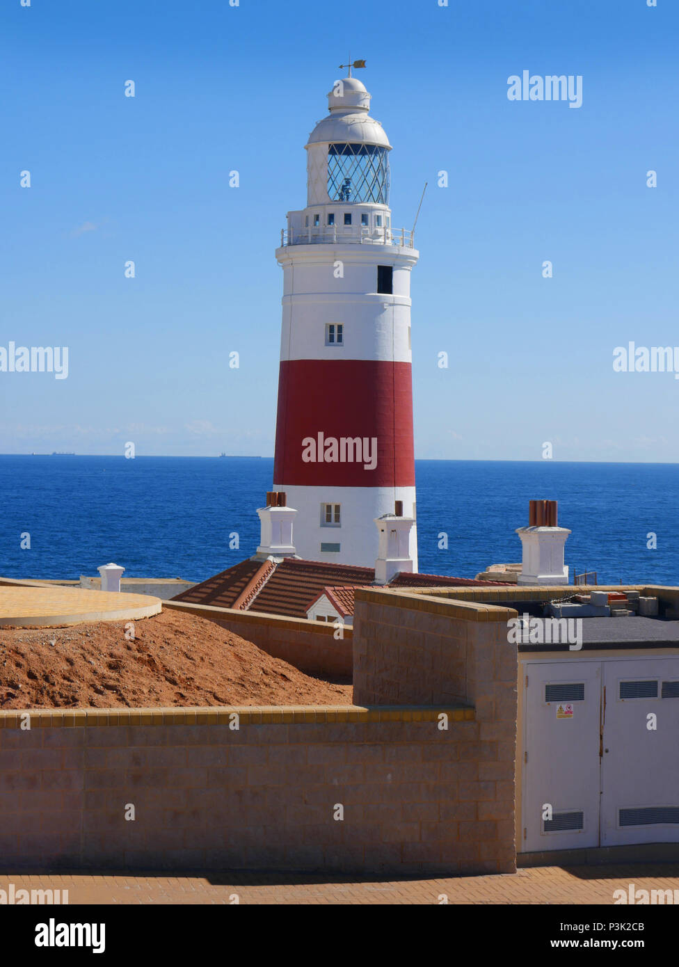 The lighthouse at Europa Point is the first or the last Lighthouse in ...
